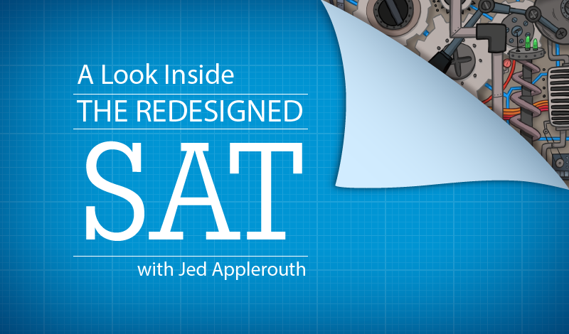 A deeper look inside the New SAT - The Aha! Connection